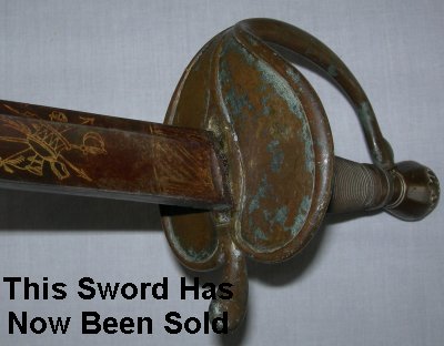 1786 / 96 Pattern British Infantry Officer’s Sword