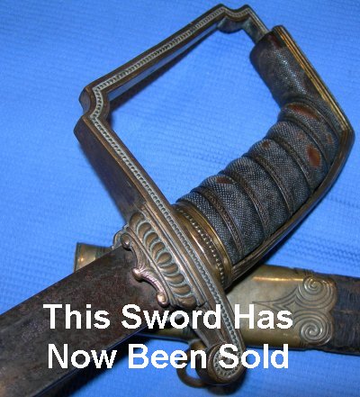 1803 British Light Infantry Officer's Sword & Scabbard