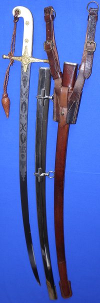 WW1 British General Officer's Mameluke Sword, VGC