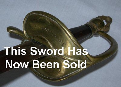 English 1742 Pattern Infantry Hanger