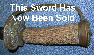 English Civil War Infantry Hanger Sword